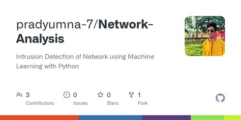 Github Pradyumna 7network Analysis Intrusion Detection Of Network Using Machine Learning