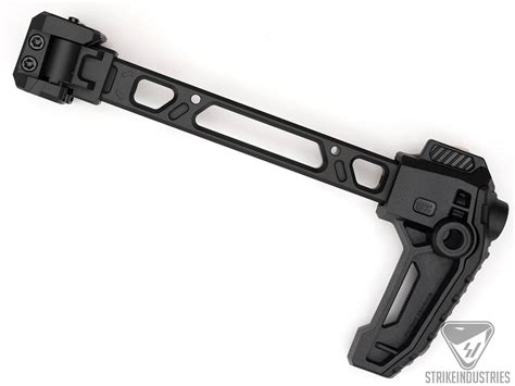 Strike Industries Dual Folding Stock Adapter For Picatinny Rail Mounts Model Stock