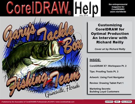 Magazine Coreldraw Help