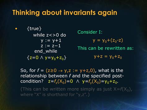 functional verification iv revisiting loop invariants ppt download