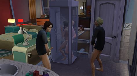 Ripp And Wolfgang Is Peeping Bath Travis X Liberty Love The Sims 2 And The Sims 4 Hentai Porn