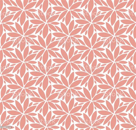 원활한 장식 꽃 패턴입니다 기하학적 배경입니다 추상적인 잎 텍스처입니다 0명에 대한 스톡 벡터 아트 및 기타 이미지 0명 가을 계절 Istock