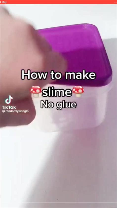 How To Make Slime No Glue Diy Slime Easy Diy Slime Recipe Homemade Slime