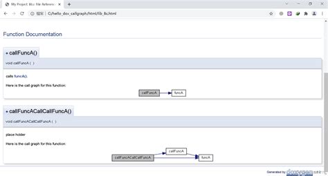 Doxygen教程 10 生成调用关系图doxygen生成函数调用图 Csdn博客