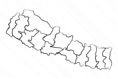 Hand Drawn Nepal Map Illustration Vector Art At Vecteezy