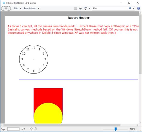 Customized Printing In Delphi