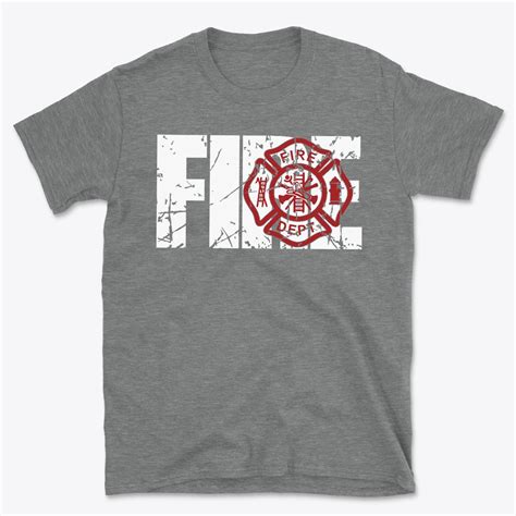 Fire Department T Shirt Hometown Apparel