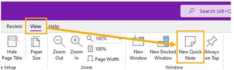 How To Use Quick Notes In OneNote