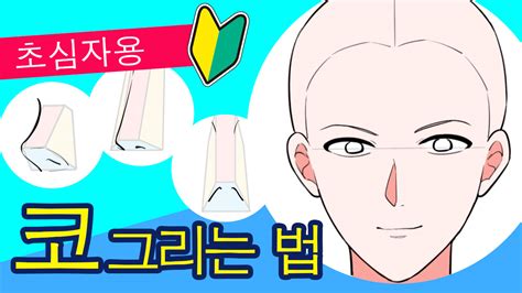 여자 코 그리는 법