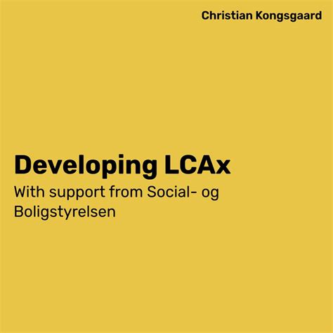 Sustainablearchitecture Lcax Opensource Softwaredevelopment Computationaldesign