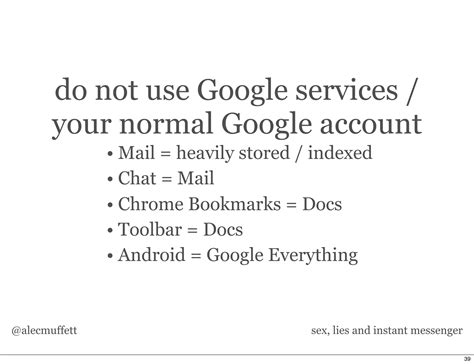 Sex Lies And Instant Messenger V1 Ppt