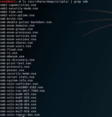 Nmap Scripts Smb All About Testing