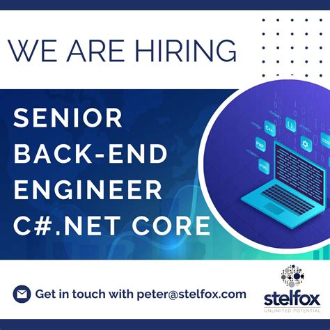 Stelfox Tech Recruitment On Linkedin Backend Engineers Leaders
