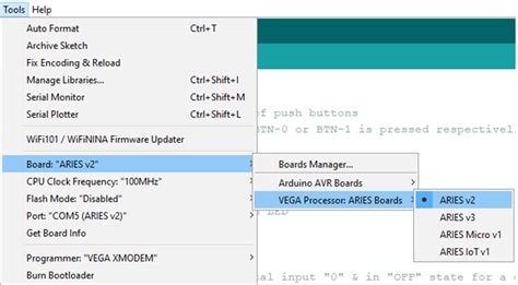 Controlling Led In Aries Board From Adafruit Iot Platform With Using