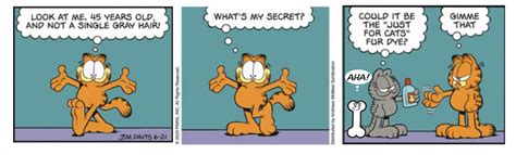 Nermal And Bonnie Discover One Of Garfields Longevity Secrets Since
