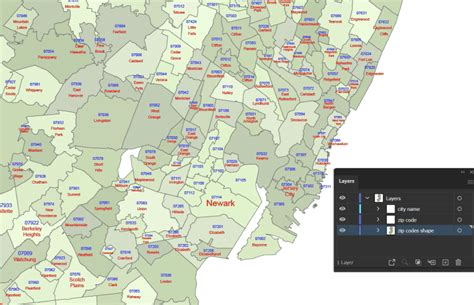 New Jersey Zip Codes With Primary Cities Data Driven Edition Your