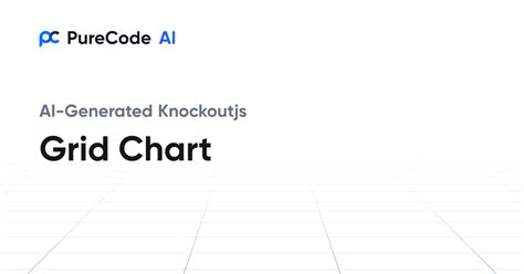 build great knockoutjs grid chart components faster using ai tools