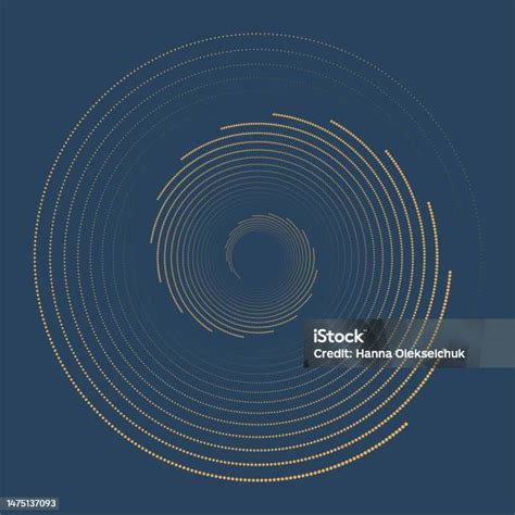 현대 기하학적 예술 착시 배경입니다 소용돌이 점선 모양 개념에 대한 스톡 벡터 아트 및 기타 이미지 개념 검안 곡선