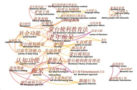 Keyword Co Occurrence Graph Of Articles Published In Chinese On Download Scientific Diagram
