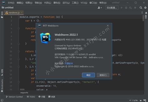 Jetbrains Webstorm V202221 永久激活版 代码100分