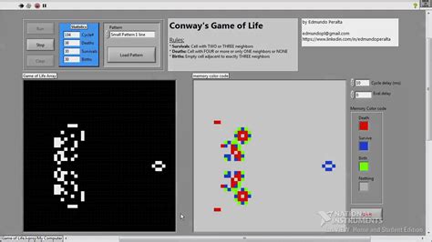 Labview Tutorial Game Of Life Simulation Youtube