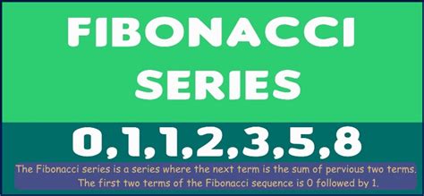 Write A Program In C Print Fibonacci Series