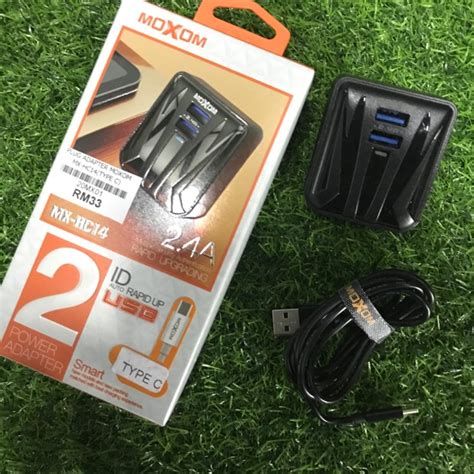 Plug Adapter Moxom Mx Hc14 Type C Shopee Malaysia