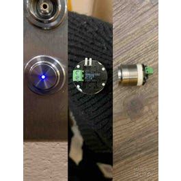 Button Fp Ss4 24v 1ct Blueled Aaa323dz21315 Unitec Parts Company