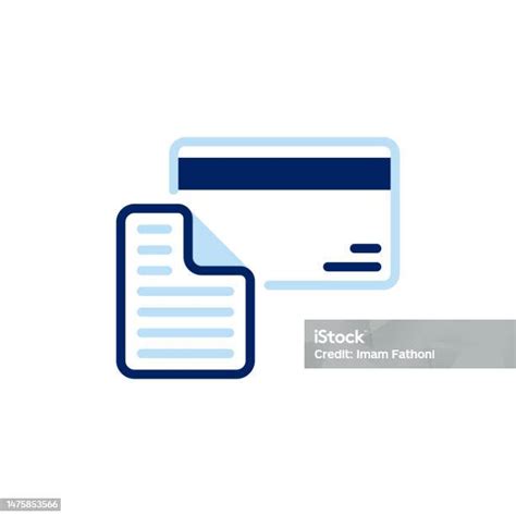 할부 구매에 대한 청구서 및 송장을 지불하기 위해 관련된 메모장이 있는 두 개의 신용 카드의 벡터 아이콘입니다 회계 은행 금융에 사용할 수 있습니다 웹 웹 사이트 포스터에