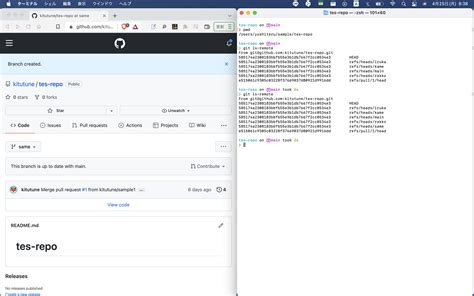 Githubでリモートブランチを作成する Mac Qiita Githubでリモートブランチを作成する Mac Qiita