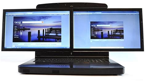 Notebook com duas telas de polegadas entra em pré venda