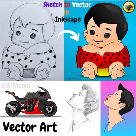Cartoon Drawings Inkscape Rinkscape
