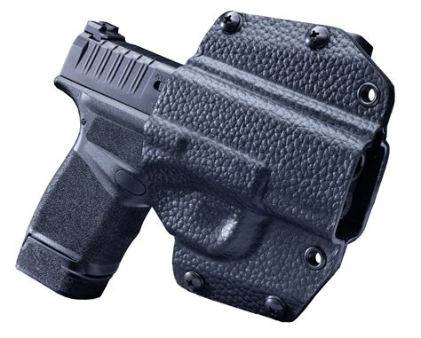 Springfield Hellcat Micro Compact Osp 9mm Black Leather Hybrid Owb