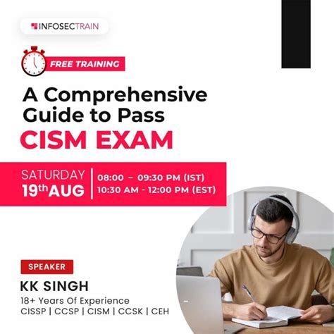 Infosec Train On Linkedin Webinar Isaca Cism Cismexam Freewebinar Informationsecurity…