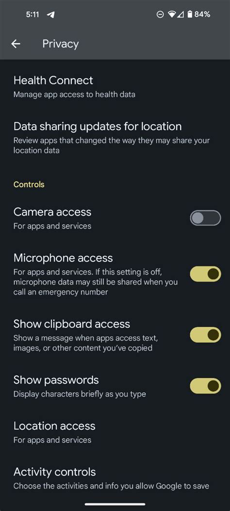 Steps To Change Camera Mic Permissions On Google Pixel Phone