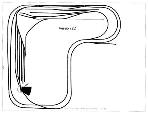 L Shaped Ho Scale Layout Model Railroad Layouts Plansmodel Railroad