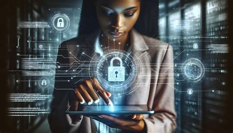 Premium Photo Advanced Cybersecurity Measures For Protecting Digital Data