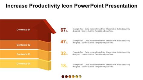Increase Productivity Icon Powerpoint Presentation Pptuniverse