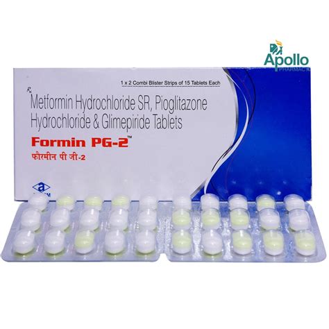 Formin Pg 2 Tablet 15s Price Uses Side Effects Composition Apollo