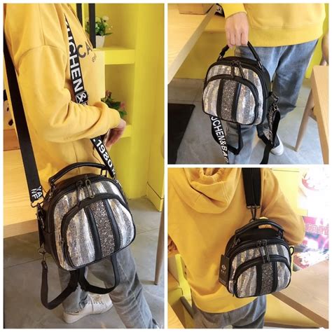 Стразы Модный женский рюкзак для отдыха корейский женский рюкзак повседневные дорожные сумки