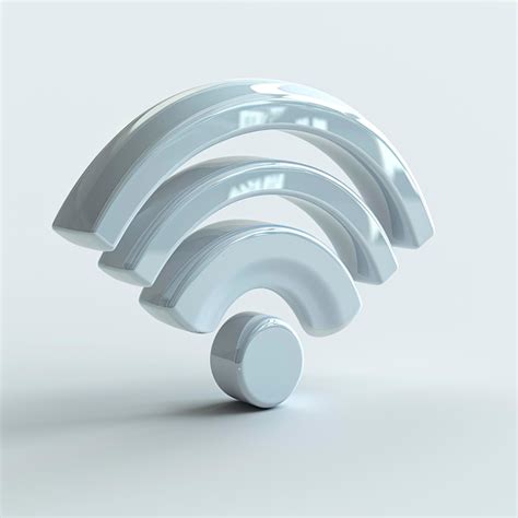 Premium Photo Wifi Signal Connection Network Symbol 3d Background Images Hd Wallpapers