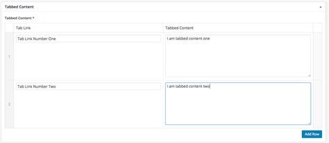 Create Tabbed Content In Wordpress With Acf Repeater And Tabslet