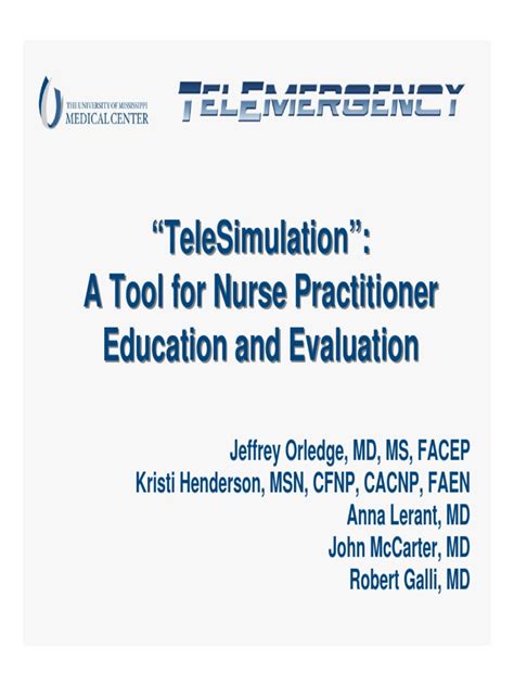 Tele Simulation Pdf Physician Medicine