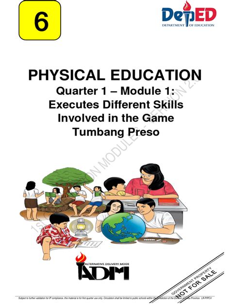 Pe6 Module 1 Week 1 Final Pdf Learning Physical Fitness