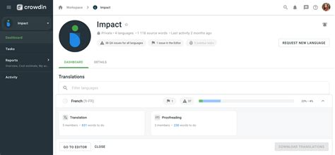 For Translators Crowdin Docs