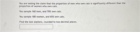 Solved Two Samples Are Taken With The Following Sample Chegg Com