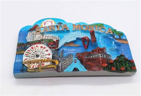 Los Angeles 3d Crystal Fridge Magnet Los Angeles 3d Crystal Glass