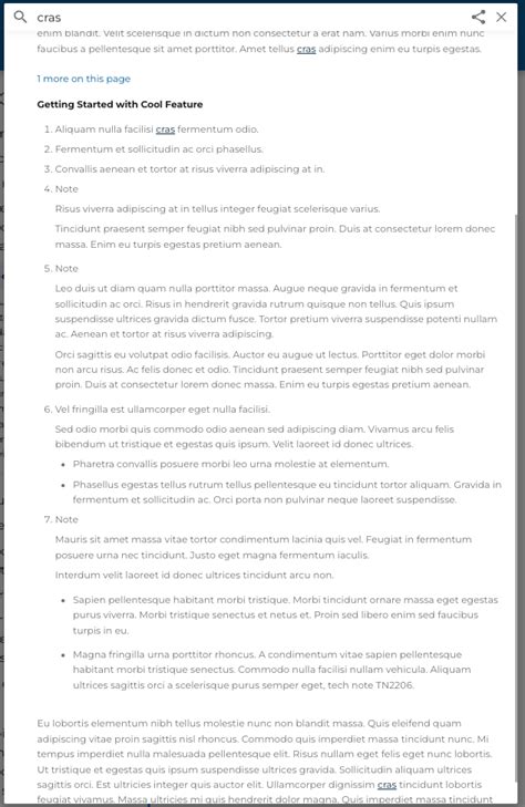 Search Compact Summaries For Long Code Blocks And Lists · Issue 4278 · Squidfunkmkdocs