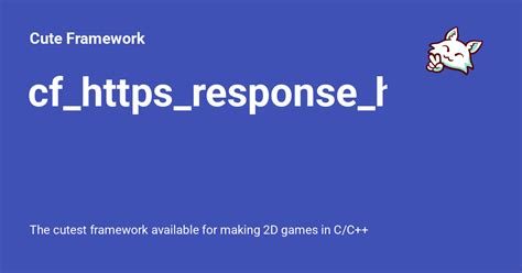 Cf Response Headers Cute Framework