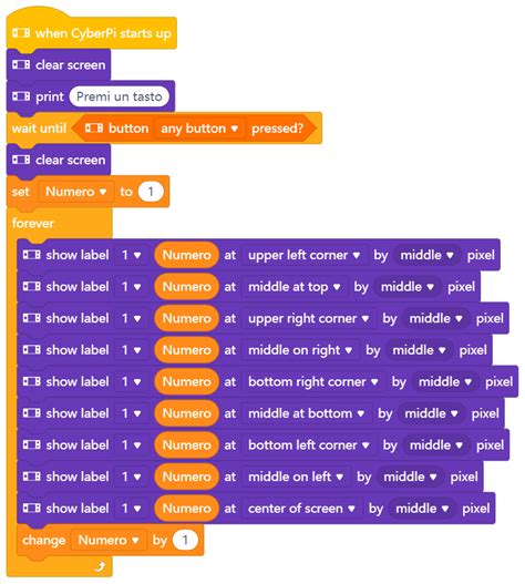 Cyberpi Nove Posizioni Programmare Con Mblock